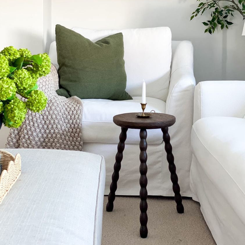 Round Bobbin Stool – J&Furniture