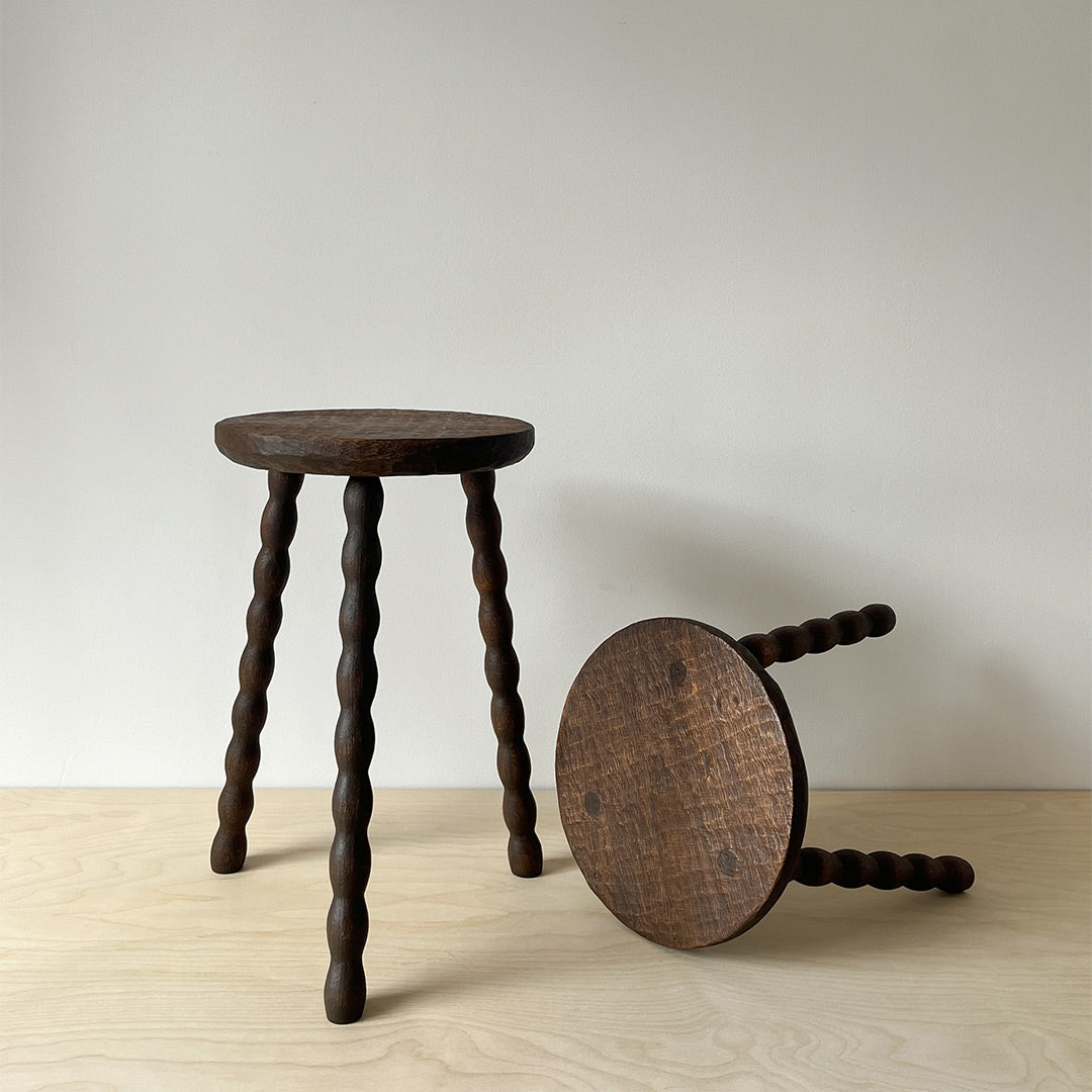 Round Bobbin Stool – J&Furniture